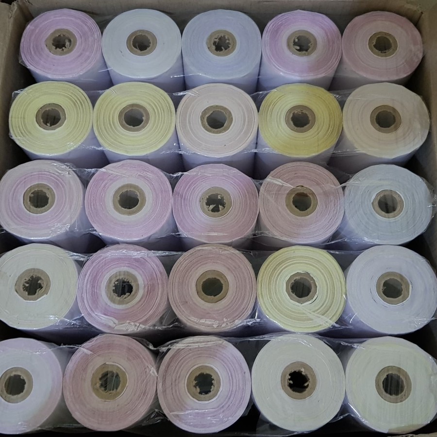 Jual Kertas Kasir Struk HVS NCR 75x60 Printer Dot Matrix 1-3 Ply ...