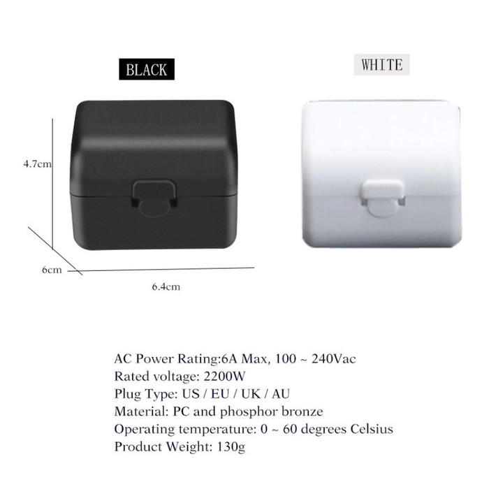 Jual 3in1 Global Travel Adaptor Conversion 3 Sockets Plugs Universal ...
