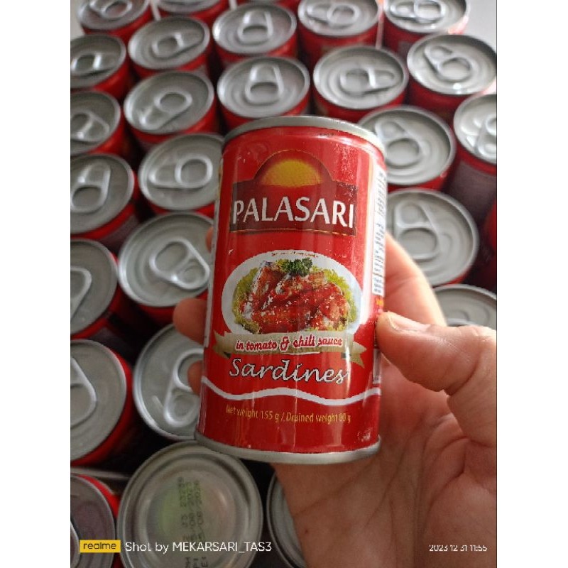 Jual Sarden Palasari Chili n tomato 155gr | Shopee Indonesia