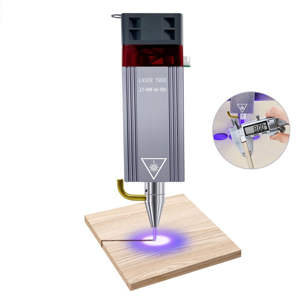 Jual 10W Laser Module with Air Assist 5W 10W Laser Engraving Head 450nm ...