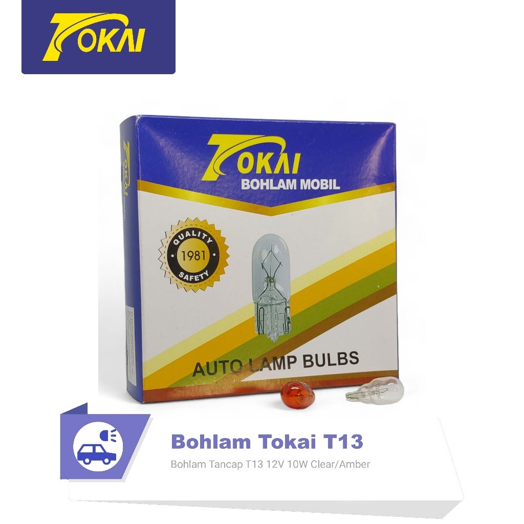Jual (100pcs) DOP T13 PUTIH - Dop Riting Reting T13 12V 10W Bohlam ...
