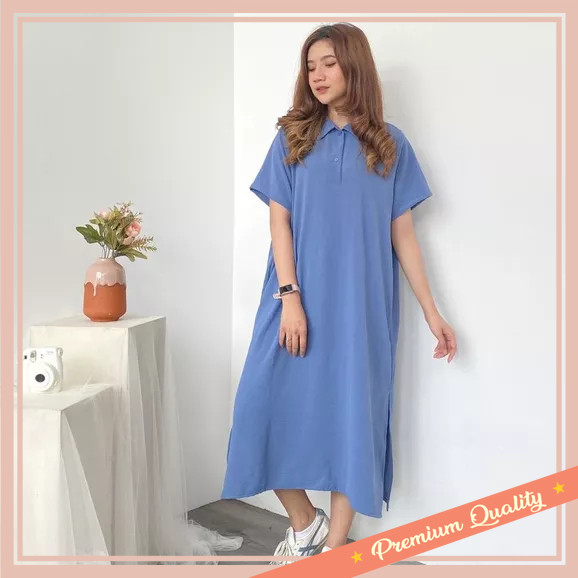 Jual DRESS HOME JUMBO POLOS CANTIK / Dress Daster Korean Style Home ...