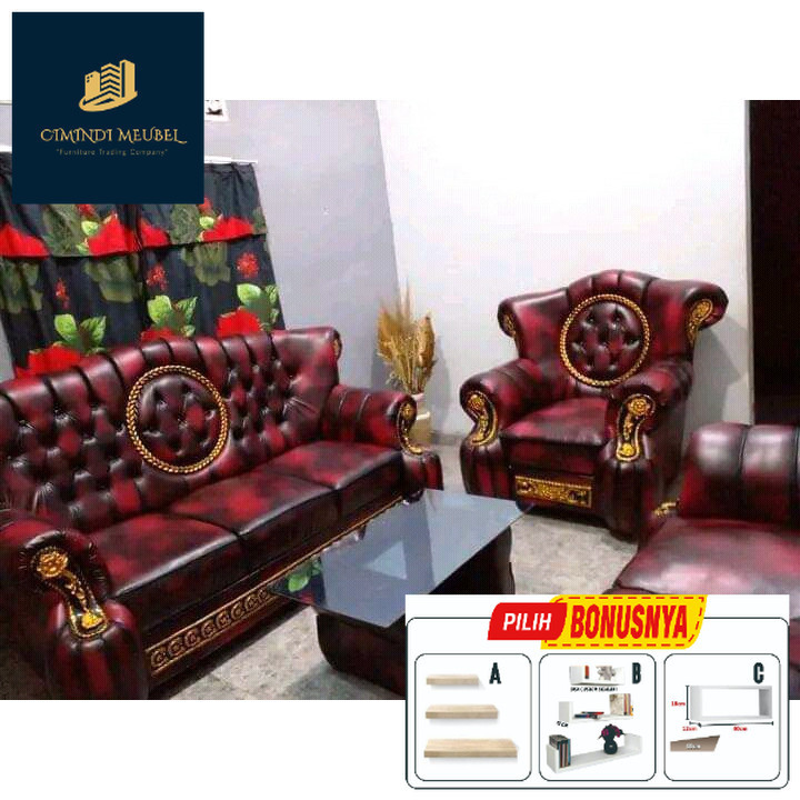 Jual Sofa jaguar resin 321 jumbo sofa harga pabrik | Shopee Indonesia