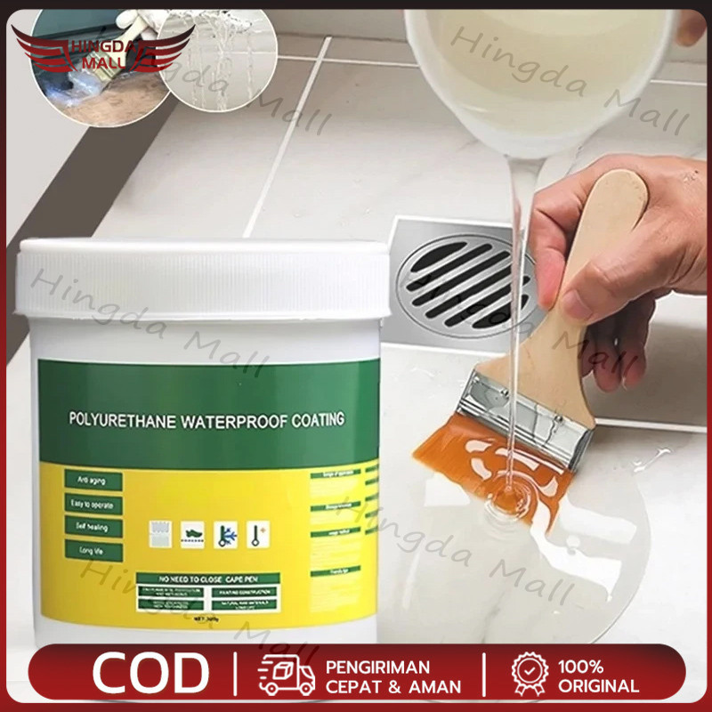 Jual Lem Tahan Air Transparan ORIGINAL 500G Free Kuas Lem Anti Bocor ...