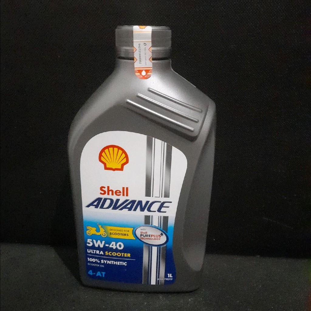 Jual Oli Shell Advance Ultra Scooter / Matic 5W-40 1liter | Shopee ...