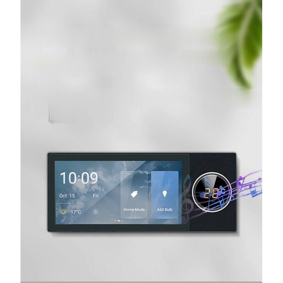 Jual Jianshu Tuya Smart Home Control Panel 6" Wall Smart Switch Tuya ...