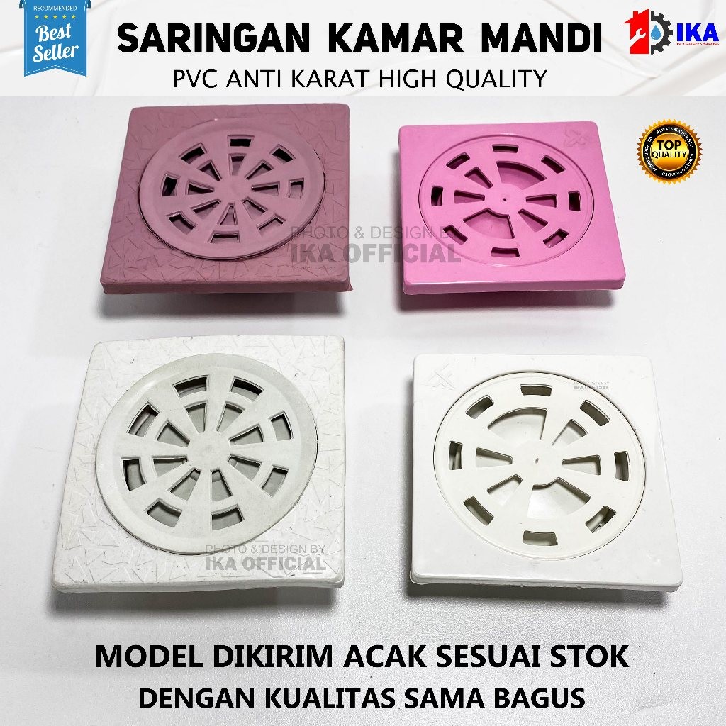 Jual Saringan Got Tebal Plastik PVC Kamar Mandi Toilet Plastic Floor ...