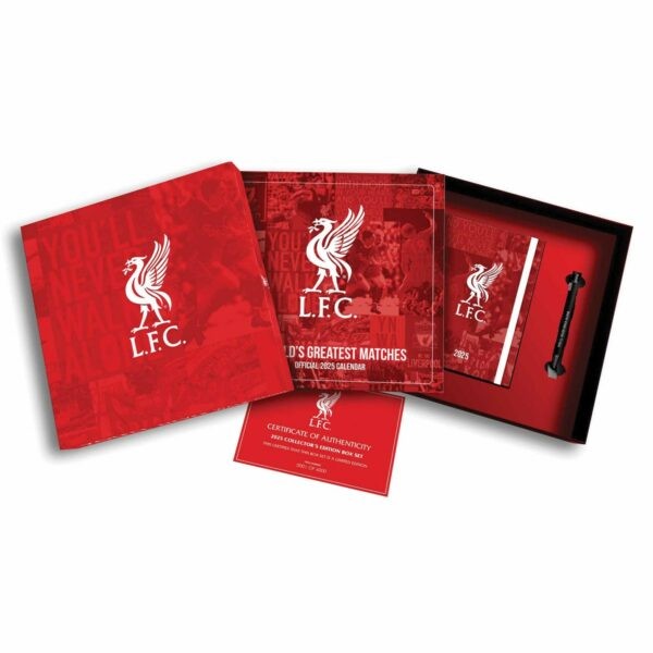 Jual Liverpool FC Calendar & Diary Musical Gift Box 2025, Kalender ...