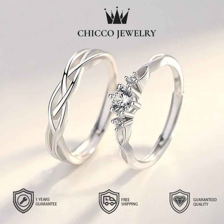 Jual 【Pilih Lokal】Cincin pasangan cincin pria dan wanita cincin ...