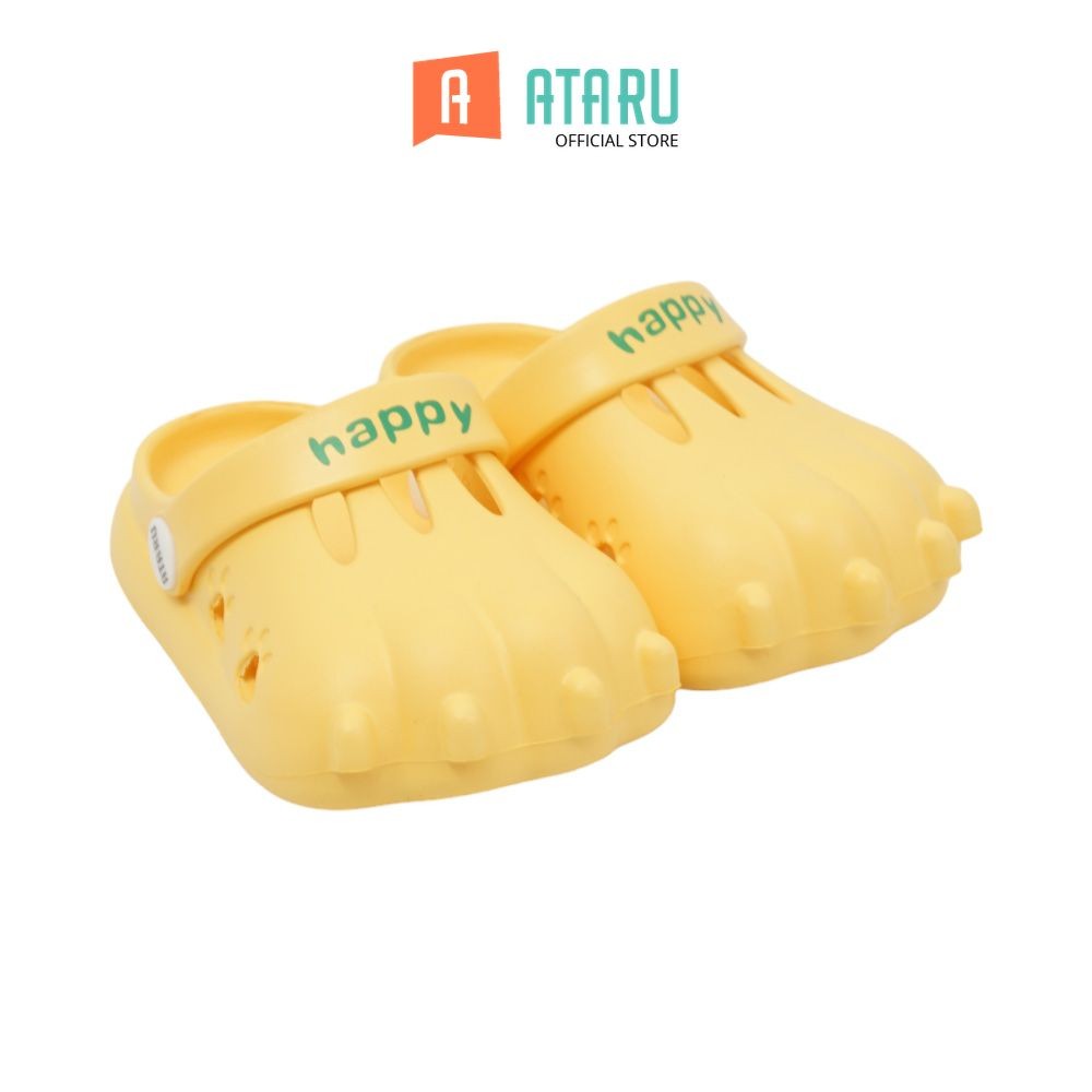 Jual Ataru Ukuran 24/25 Sandal Anak Clogs Claw - Kuning Kid Slippers ...
