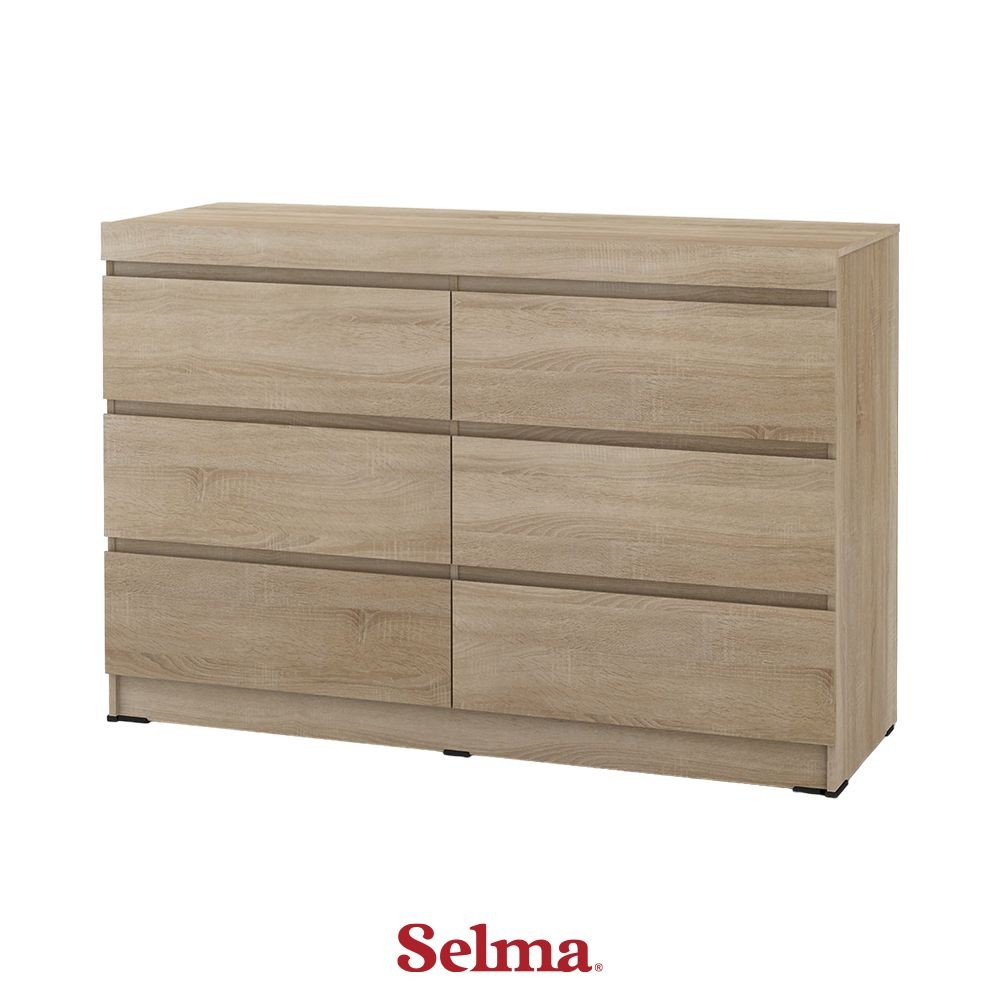 Jual Selma Conti Laci Penyimpanan 6 Tingkat - Sonoma Oak | Shopee Indonesia