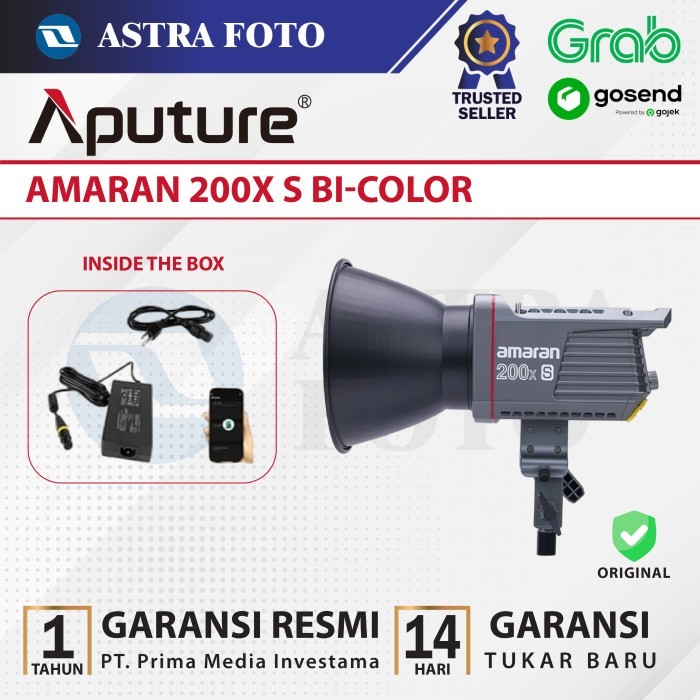 Jual Aputure amaran 200x S Bi Color Ultra Hight SSI Point | Shopee ...