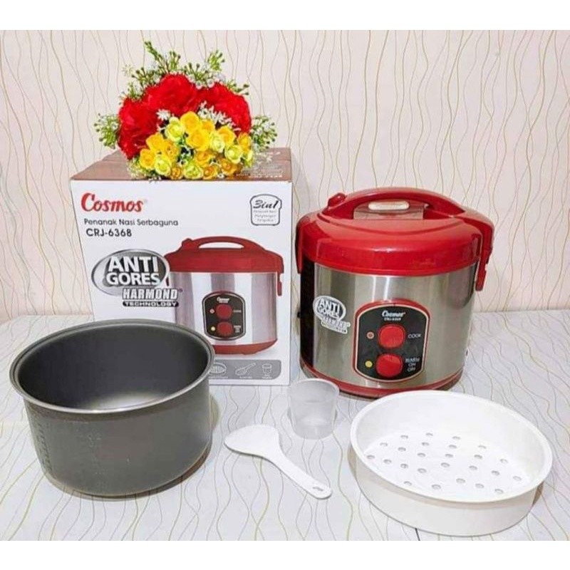 Jual RICE COOKER COSMOS CRJ -6368 | Shopee Indonesia