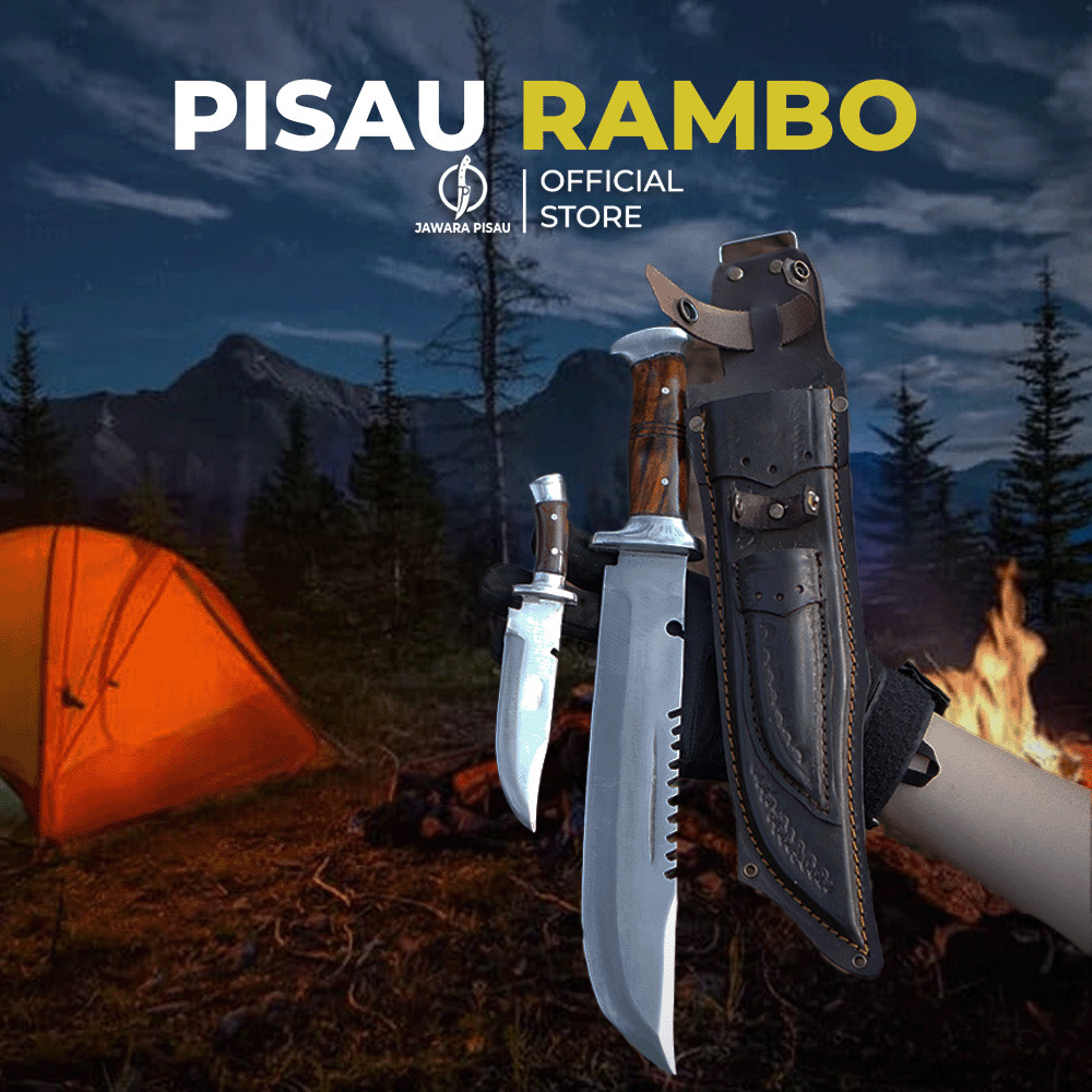 Jual Jawara Pisau | Pisau Rambo Anak Set | Pisau Survival Camping ...