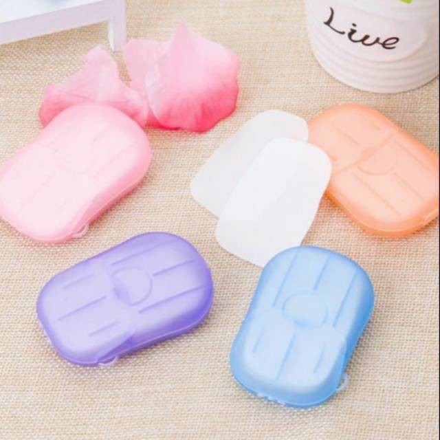 Jual (TW) Handsoap Paper/Sabun Tangan Kertas BOX(Mini) | Shopee Indonesia