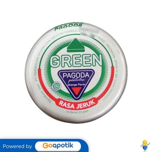 Jual Pagoda Green Pastilles 20 Gram Kaleng | Shopee Indonesia