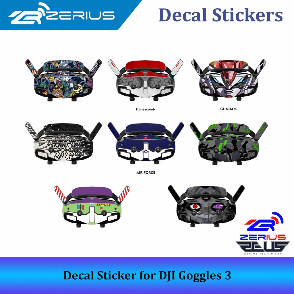 Jual Decal Sticker for DJI Goggles 3, Skin for DJI Goggles 3 | Shopee ...