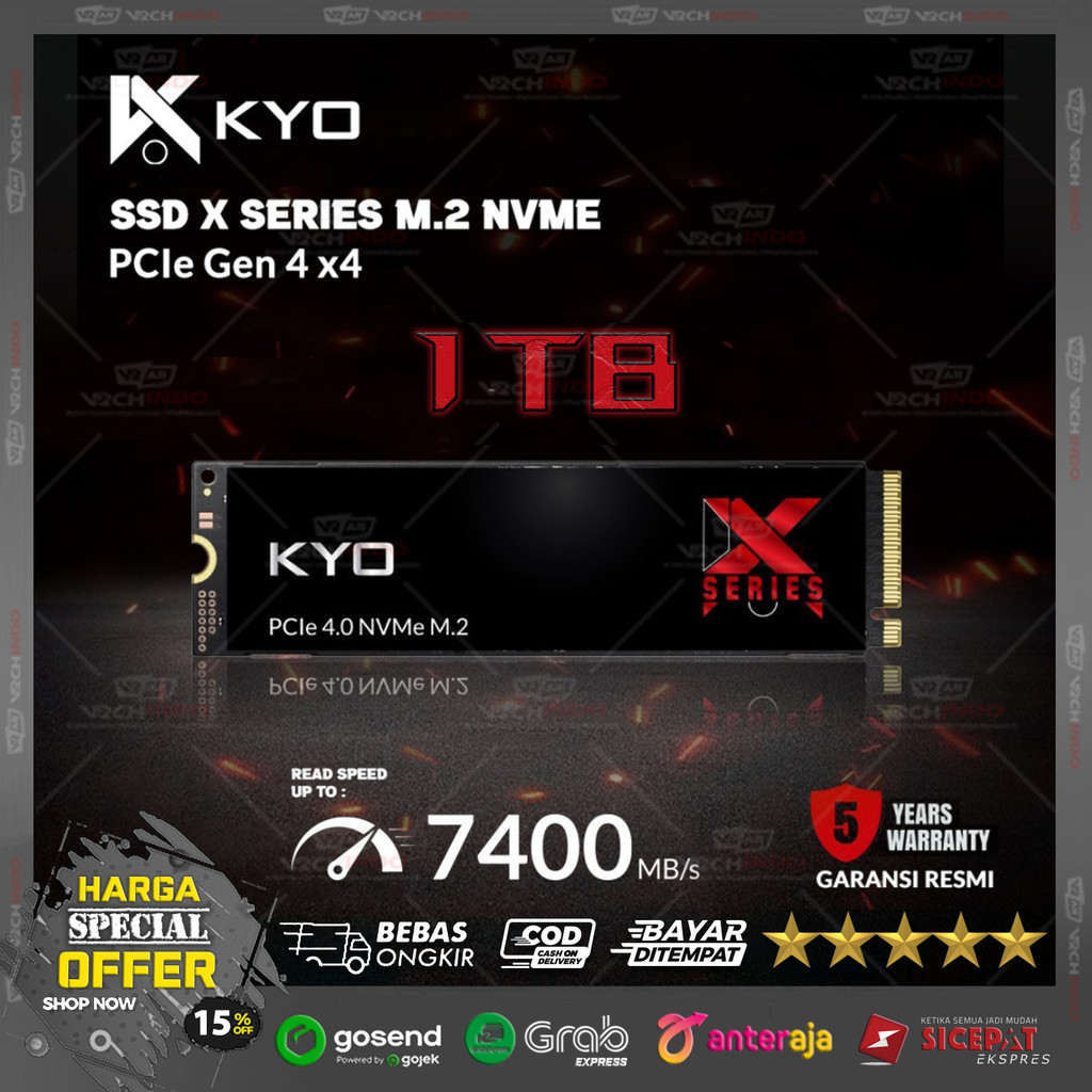 Jual SSD NVME M.2 1TB KYO XSERIES Gen 4 - SSD NVMe M2 KYO X-SERIES Gen ...