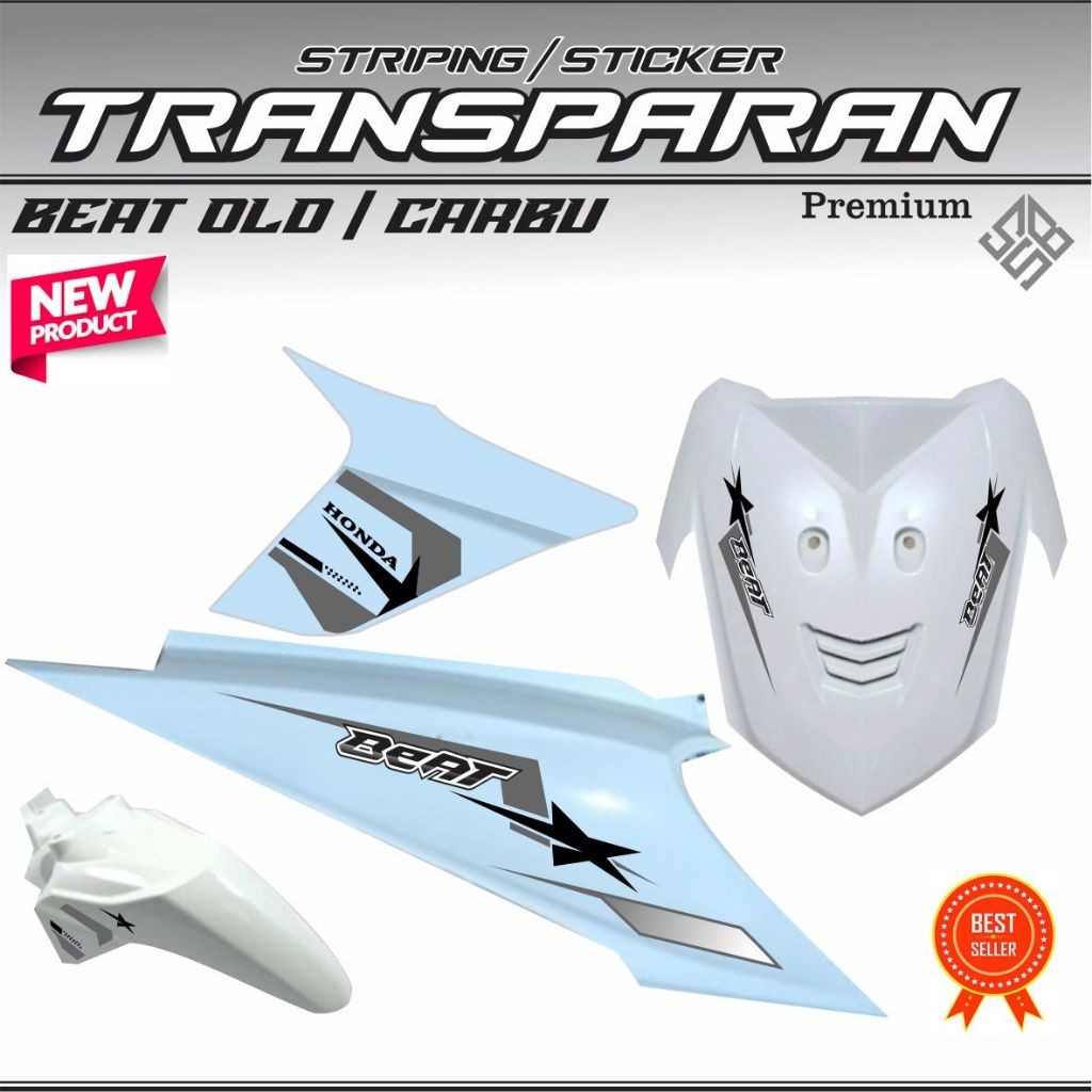 Jual STIKER STRIPING VARIASI HONDA BEAT OLD MOTIF SIMPLE TERBARU PRODAK ...