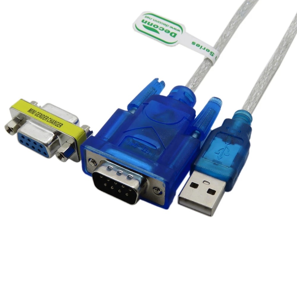 Jual New USB to RS232 COM Port Serial Port 9 Pin DB9 Cable Serial ...