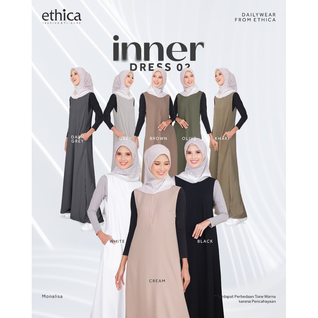 Jual Inner Dress 02 Wanita Dewasa Terbaru by Ethica | Shopee Indonesia