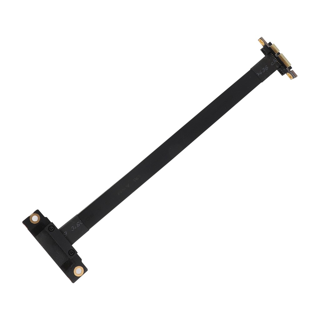Jual PCIE X1 Riser Cable Dual 90 Degree Right Angle PCIe 3.0 X1 to X1 ...