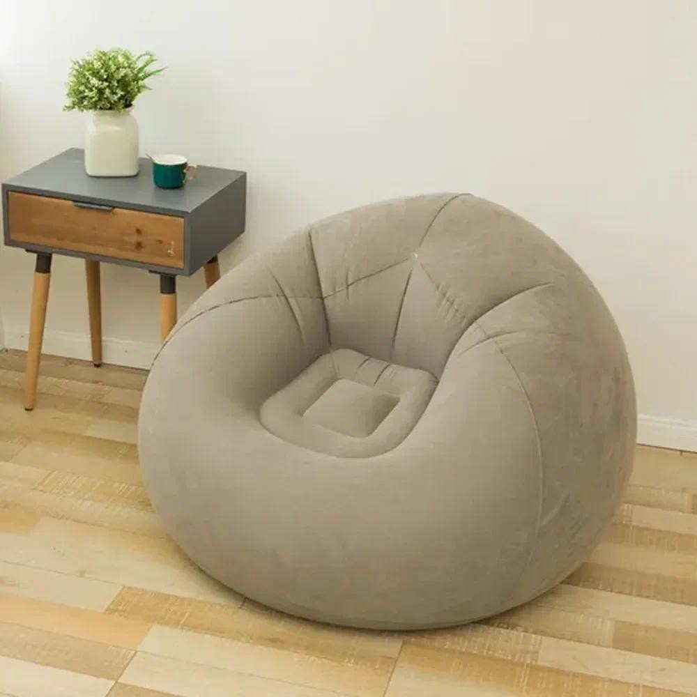 Jual Large Lazy Inflatable Sofa Chairs PVC Lounger Seat Bean Bag Sofas ...