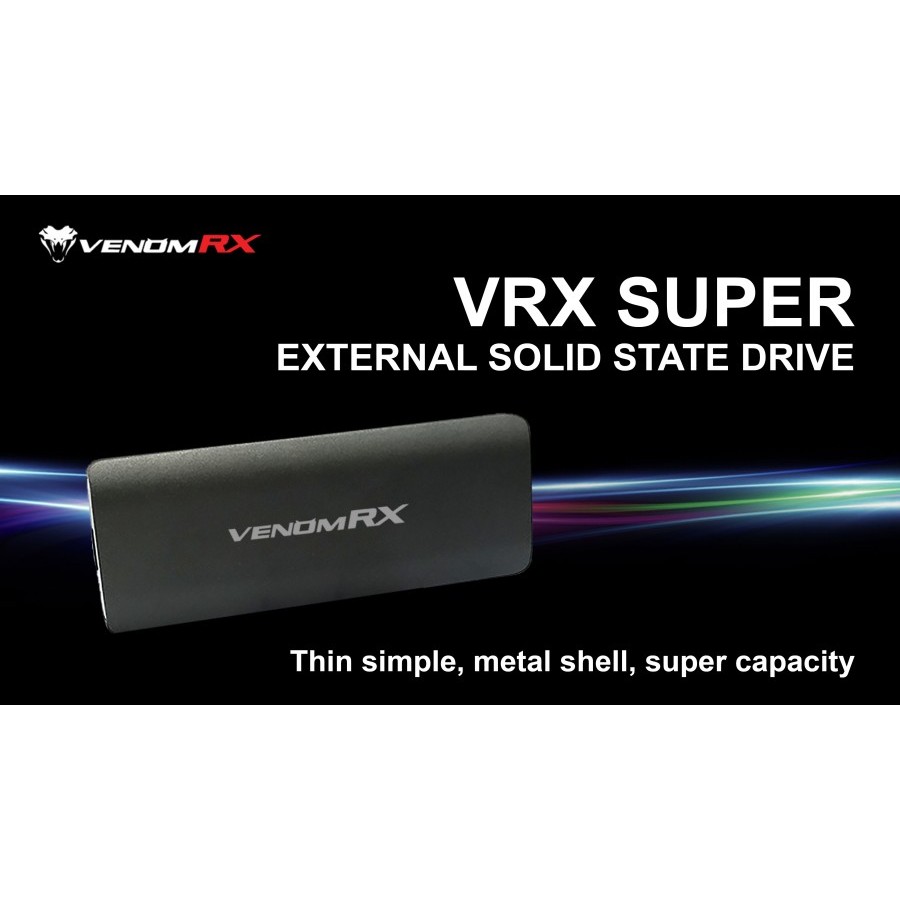 Jual VenomRX VRX Super External SSD Eksternal external 512 / 1TB ...