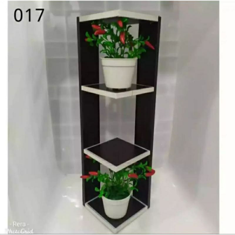 Jual RAK DINDING MODEL SUDUT KAYU MINIMALIS BONGKAR PASANG KODE 17 ...