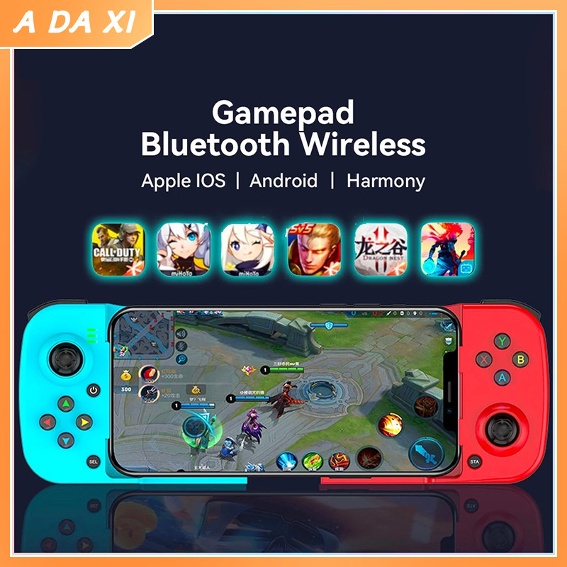 Jual Mobile Gamepad Controller Wireless Bluetooth Game Joystick ...