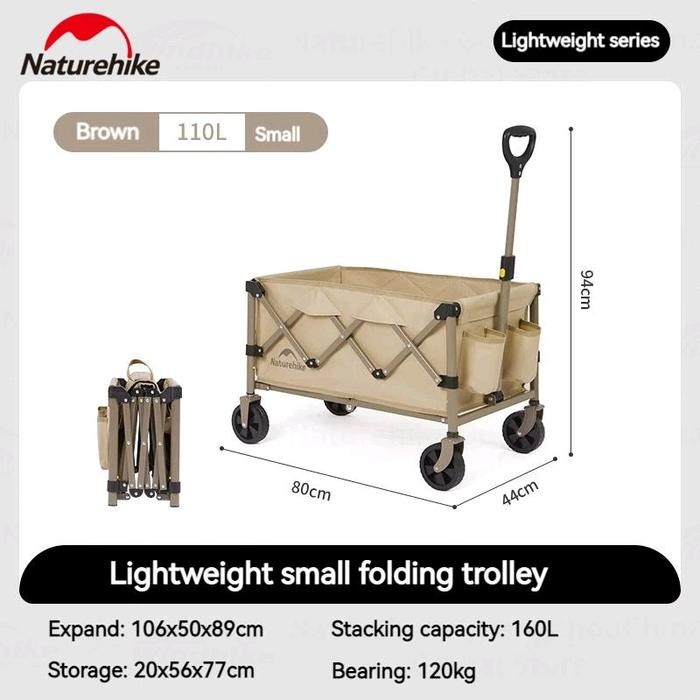 Jual GEROBAK LIPAT / GLAMPING / TROLI BARANG NATUREHIKE CNK2350JJ012 ...