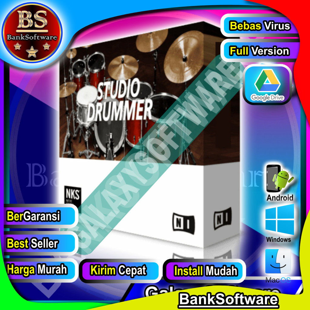 Jual Native Instruments Studio Drummer 2019 (Kontakt) drum windows Full ...