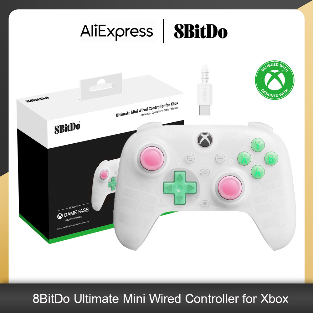 Jual 8BitDo Ultimate Mini Wired Controller with Game Pass Joystick for ...