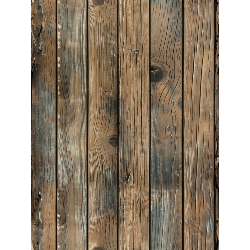 Jual Retro Faux Wood Grain Peel And Stick Wallpaper Self-adhesive Wood ...