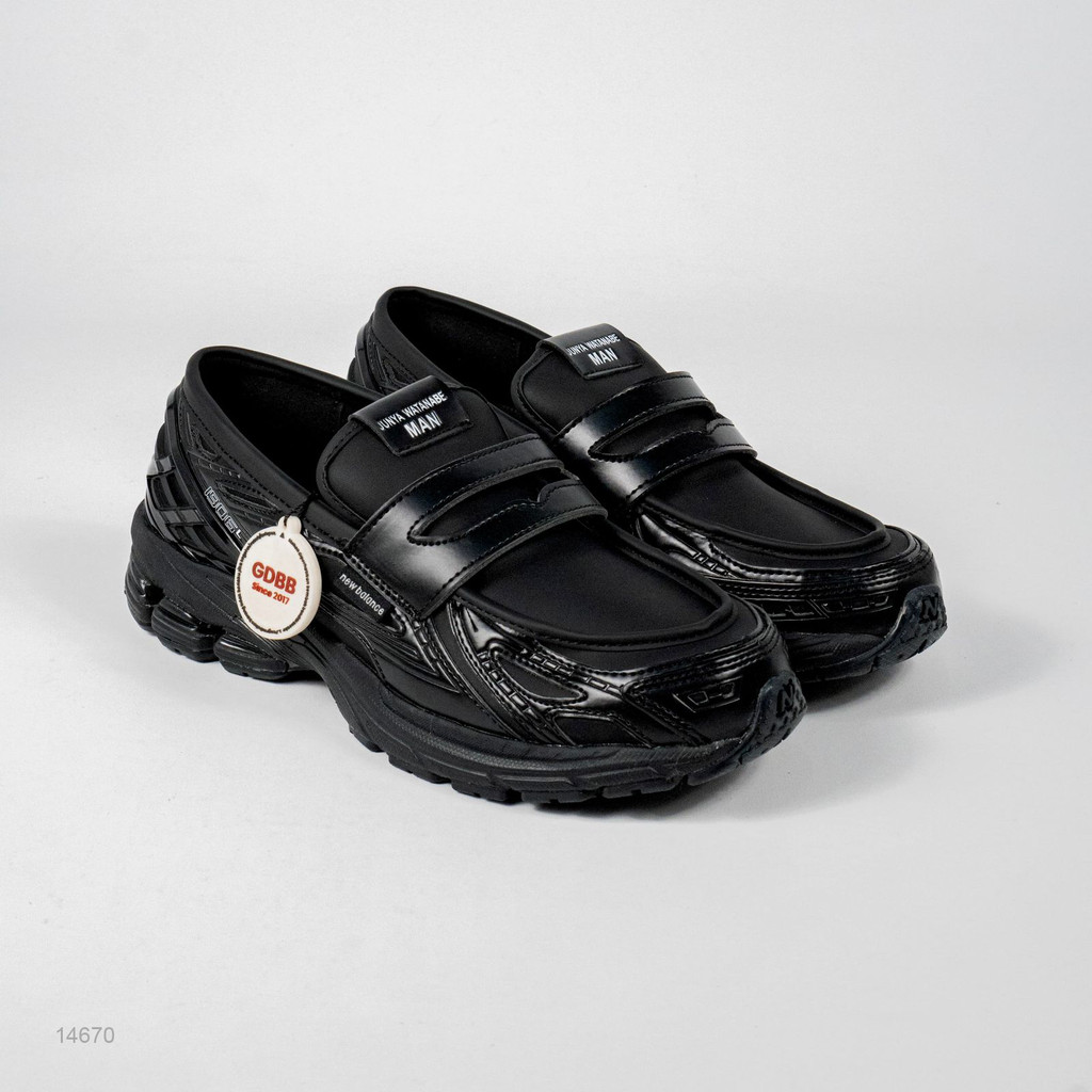 Jual Sepatu New Balance NB 1906L Loafers Black Allblack Sneakers ...