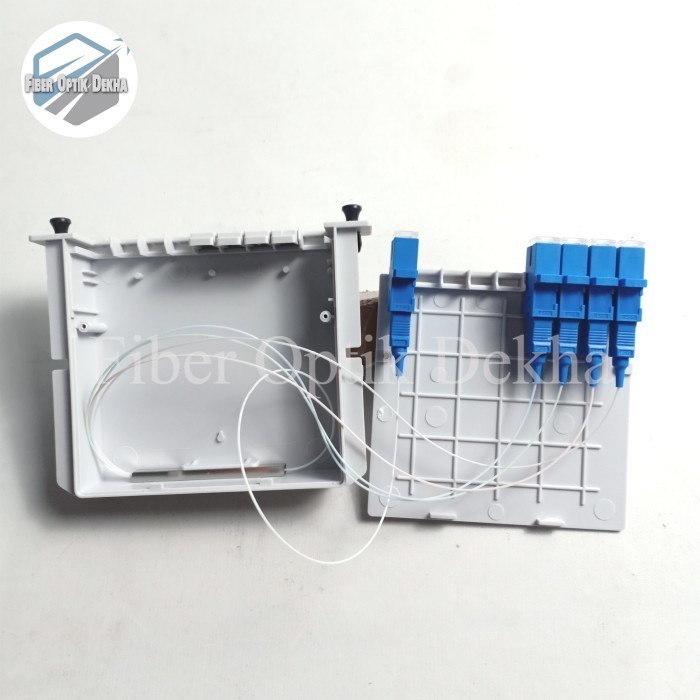 Jual Passive Splitter BOX 1:4 SC UPC / Splitter BOX 1:4 SC UPC Fiber ...