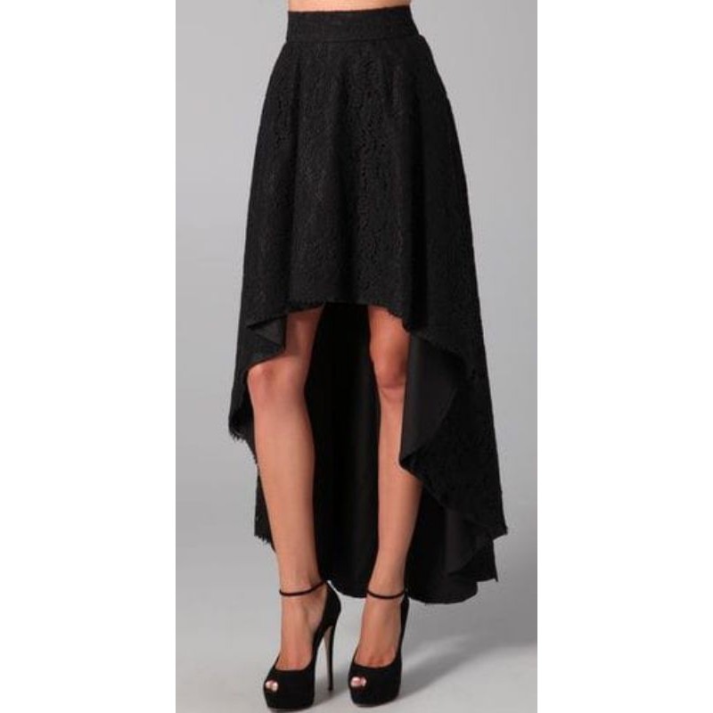 Jual Rok pinguin P. depan 50 P.belakang 75 rok haig low / party dance ...