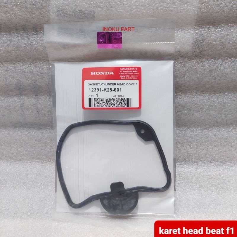 Jual Karet Tutup Head Beat F1 Original 12391K25601 | Shopee Indonesia