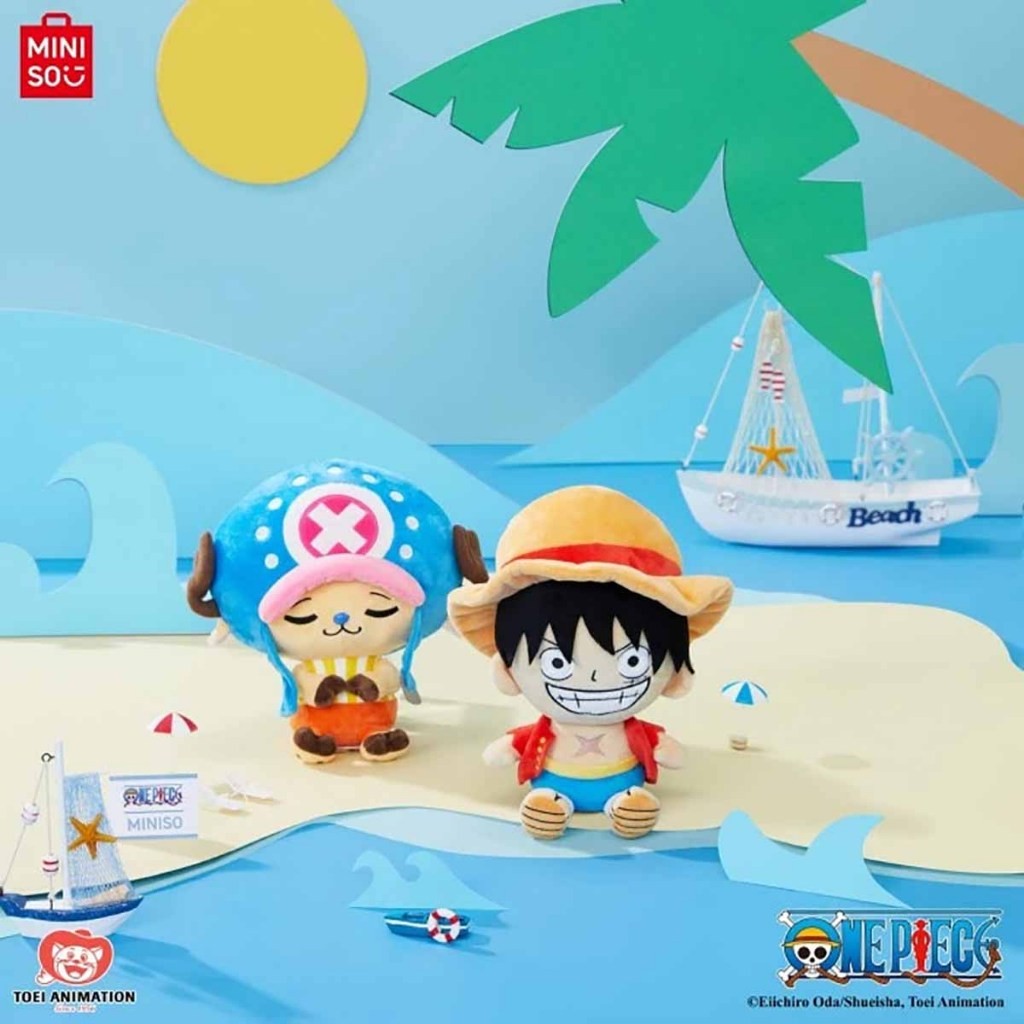 Jual JASTIP MINISO - MINISO X One Piece Boneka Chopper 27cm Boneka One ...