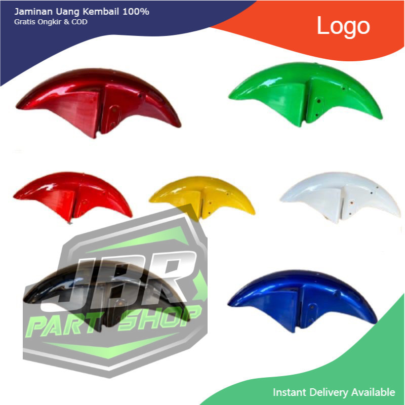 Jual Spakbor slebor depan ninja R RR victor warna spakbor slebor depan ...