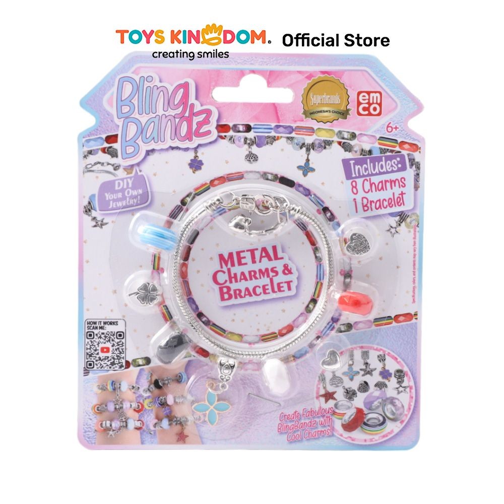 Jual Toys Kingdom Emco Set Bling Bandz 4995 Toy Kids Toy Girls Toys ...