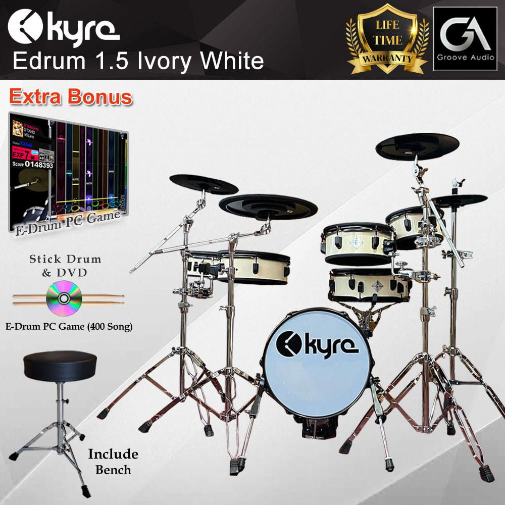 Jual Drum Elektrik Kyre 1.5 Series / Electric Drum Kyre Series 1.5 ...