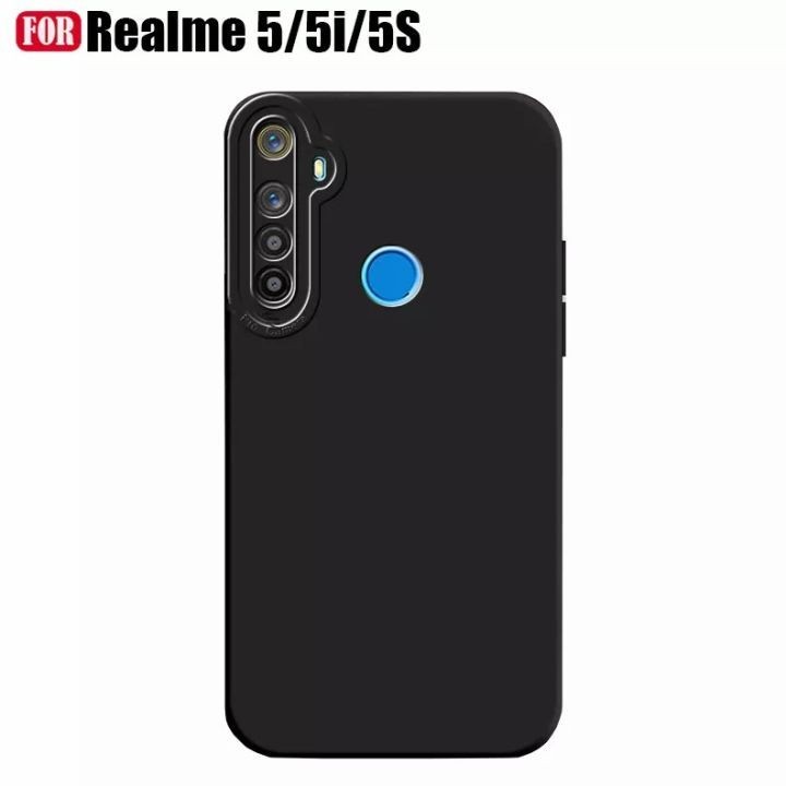 Jual Softcase Pro Camera Black Matte Case Realme 5, Realme 5i, Realme ...
