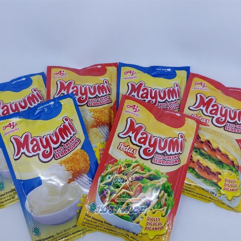 Jual All Variant - Mayumi Saus Mayo Original Pedas Sachet 100g ...