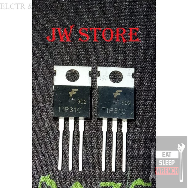 Jual Tip31 Tip31c Transistor Npn 3a 100v To 220 Ic Transistor Dan Mosfet Shopee Indonesia
