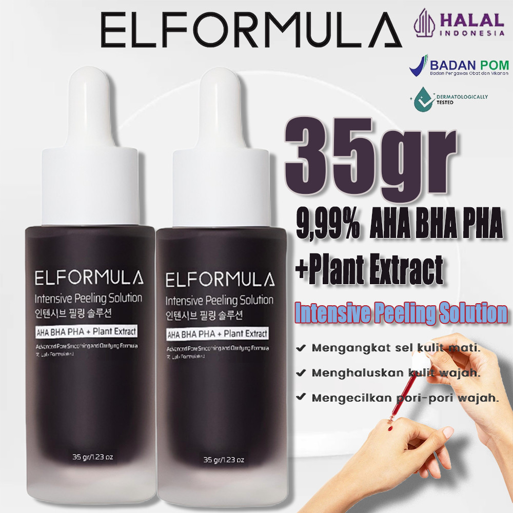 Jual ELFORMULA Intensive Peeling Solution - Serum Exfoliasi Wajah Mencerahkan Dark Spot dan ...
