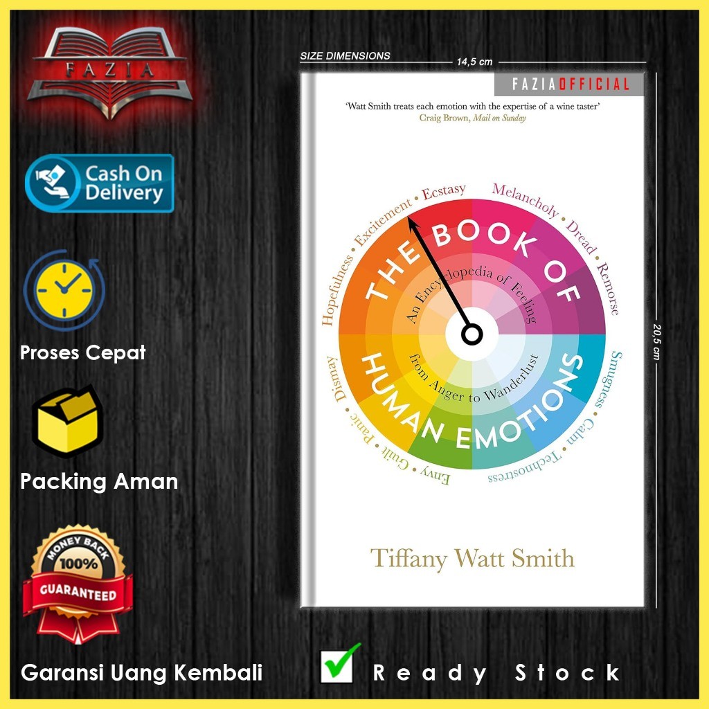 Jual The Book of Human Emotions by Tiffany Watt Smith (English ...
