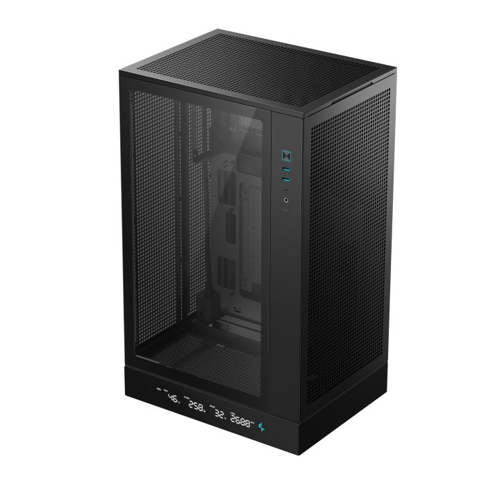 Jual Deepcool CH270 Digital Black Vertical M-ATX Casing Komputer ...