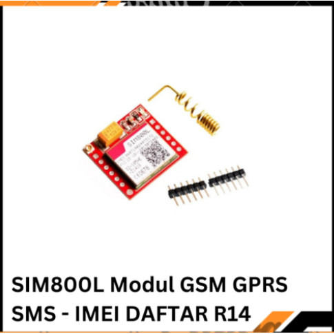 Jual SIM800L Modul GSM GPRS SMS Arduino IoT ESP SIM800 L Module SIM ...