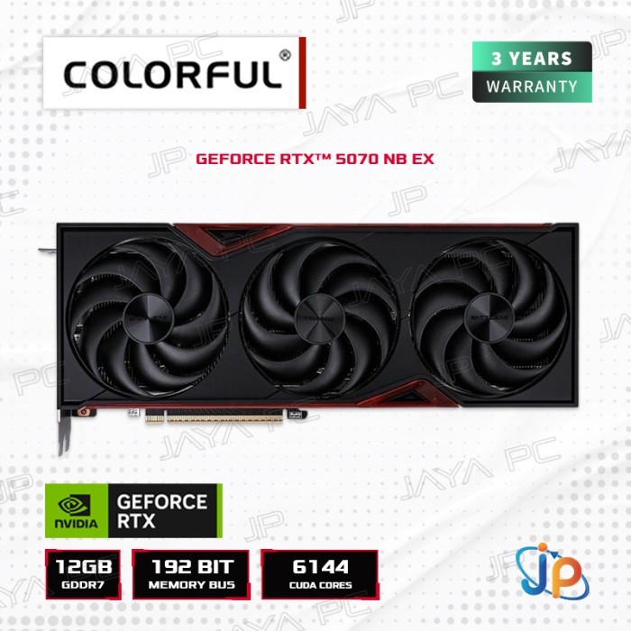 Jual VGA Colorful BATTLE-AX GeForce RTX 5070 NB EX 12GB - 12 GB GDDR7 ...